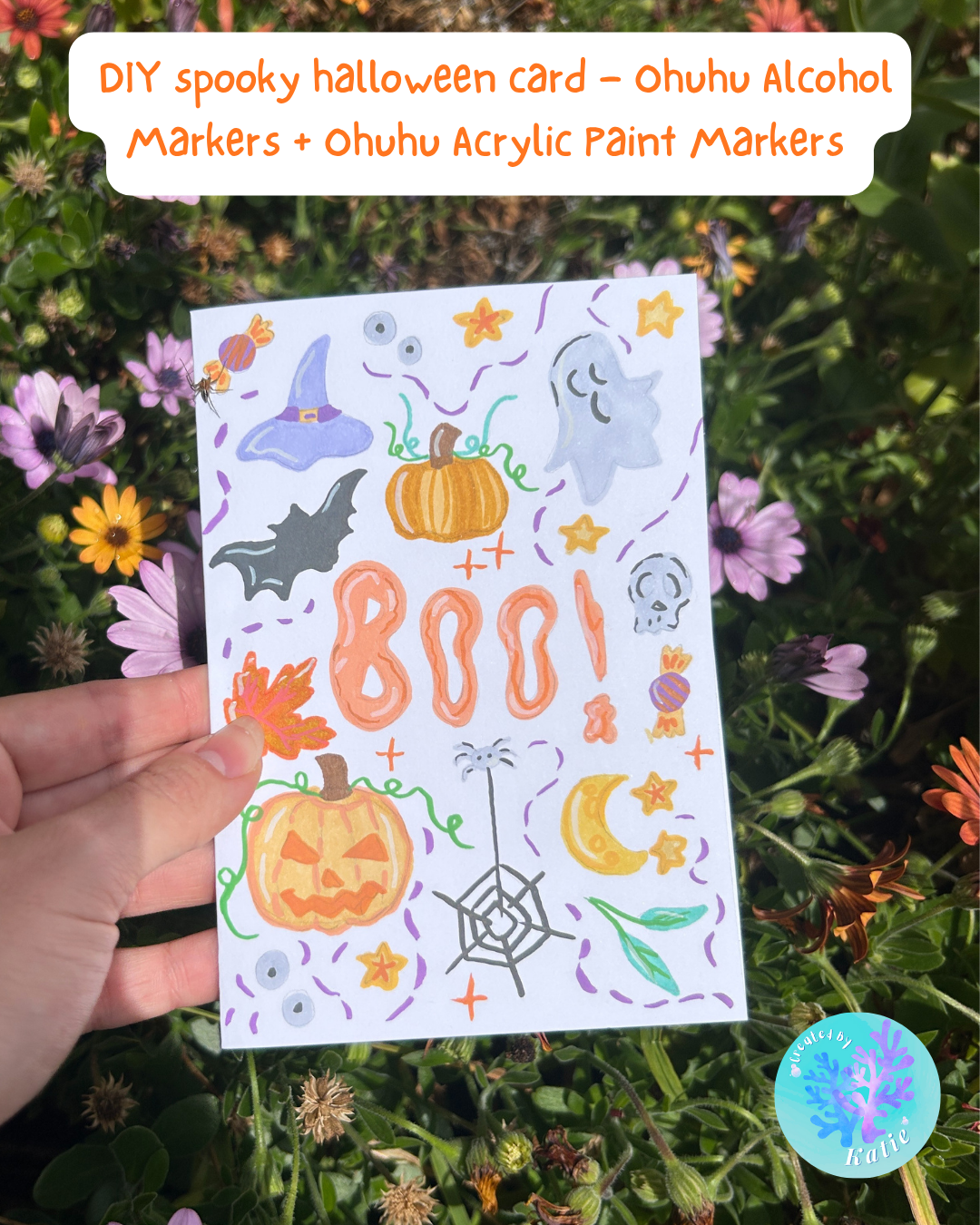 How to Make a DIY Spooky Halloween Card – Ohuhu