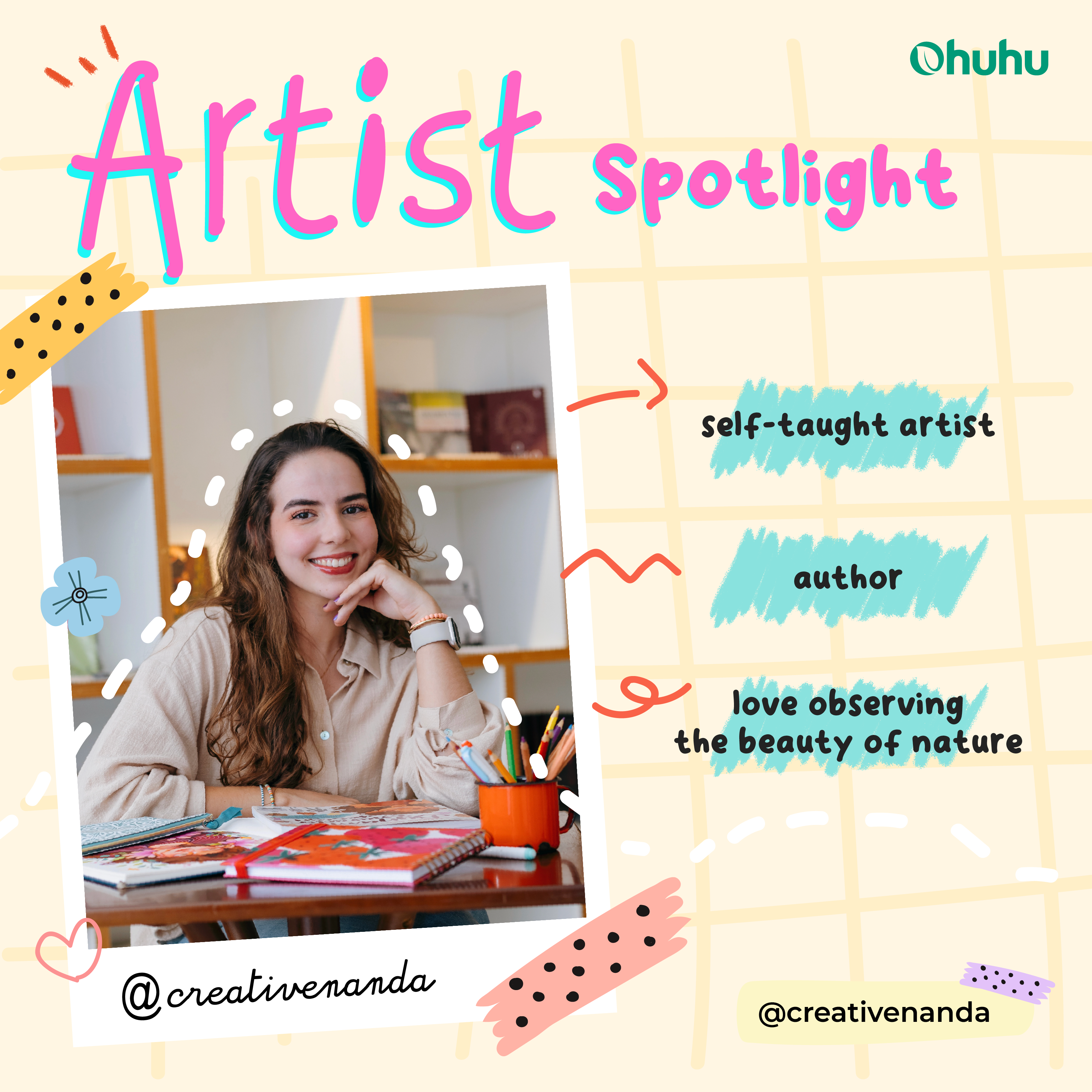 Artist spotlight @creativenanda – Ohuhu